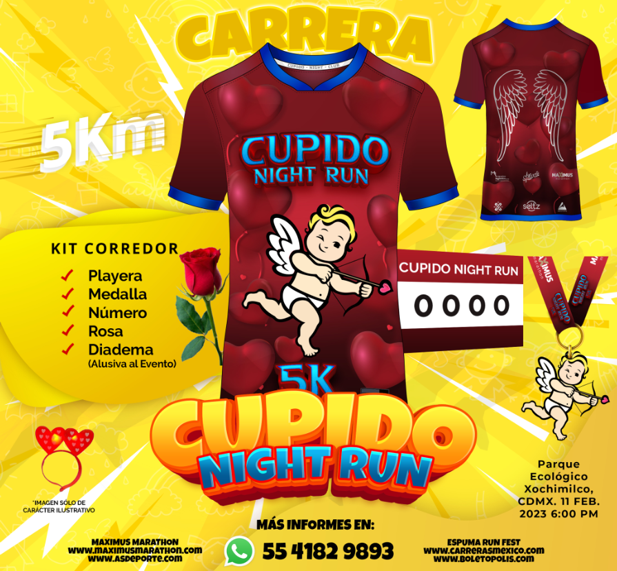 Boletópolis - CUPIDO NIGHT RUN 5K