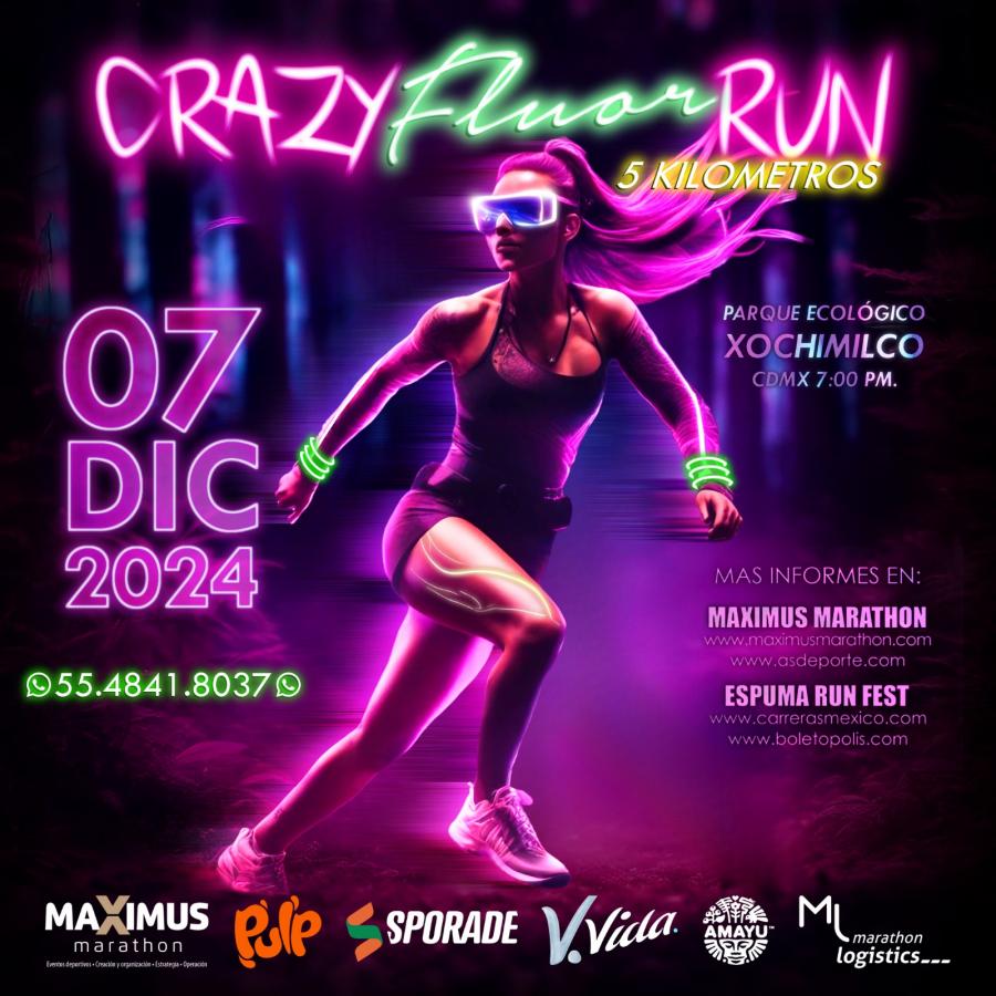 Boletópolis - CRAZY FLUOR RUN 5K