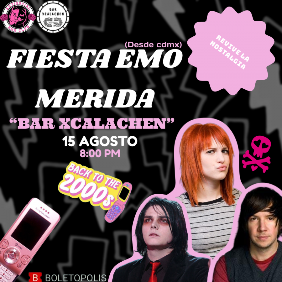 Boletópolis - Fiesta emo en Mérida