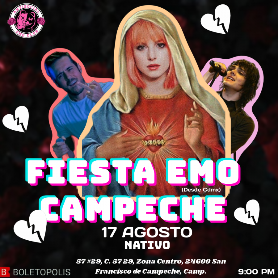 Boletópolis - Fiesta emo en Campeche