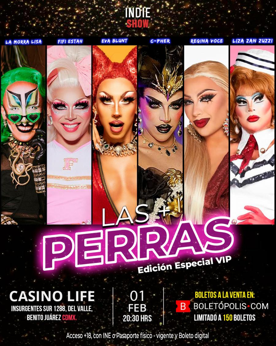 Boletópolis - LAS MAS PERRAS ''Edición especial VIP''